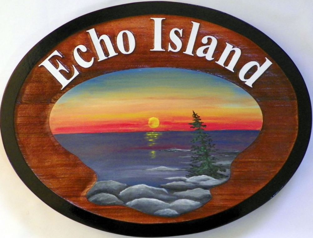 Cedar Signs - Echo Island