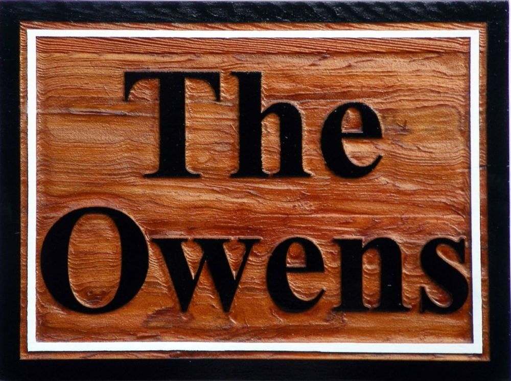 Cedar Signs - The Owens